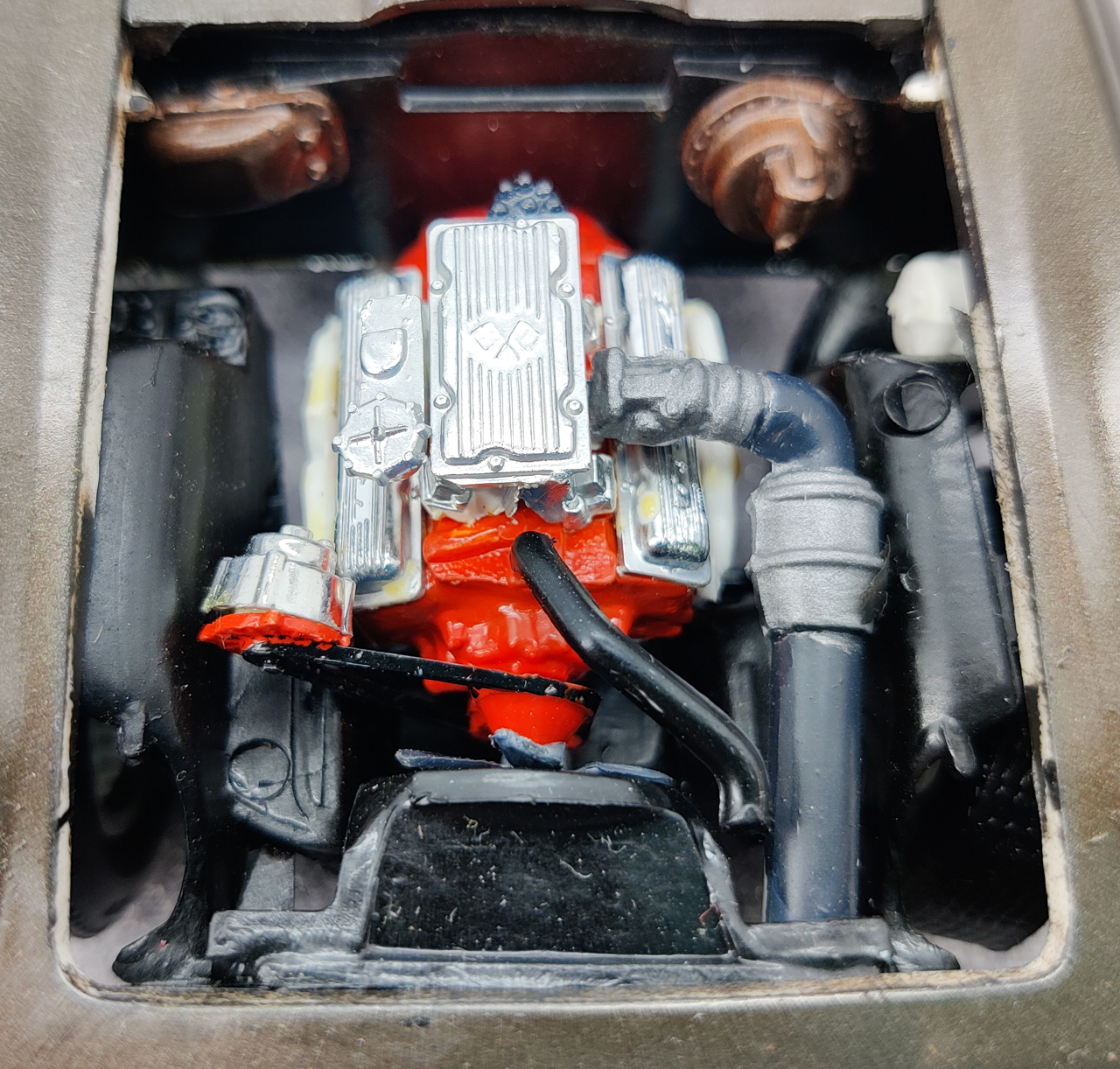 MPC 1964 Chevy Corvette Cosma Ray Starbird/Barris Built Kit - Spotlight ...