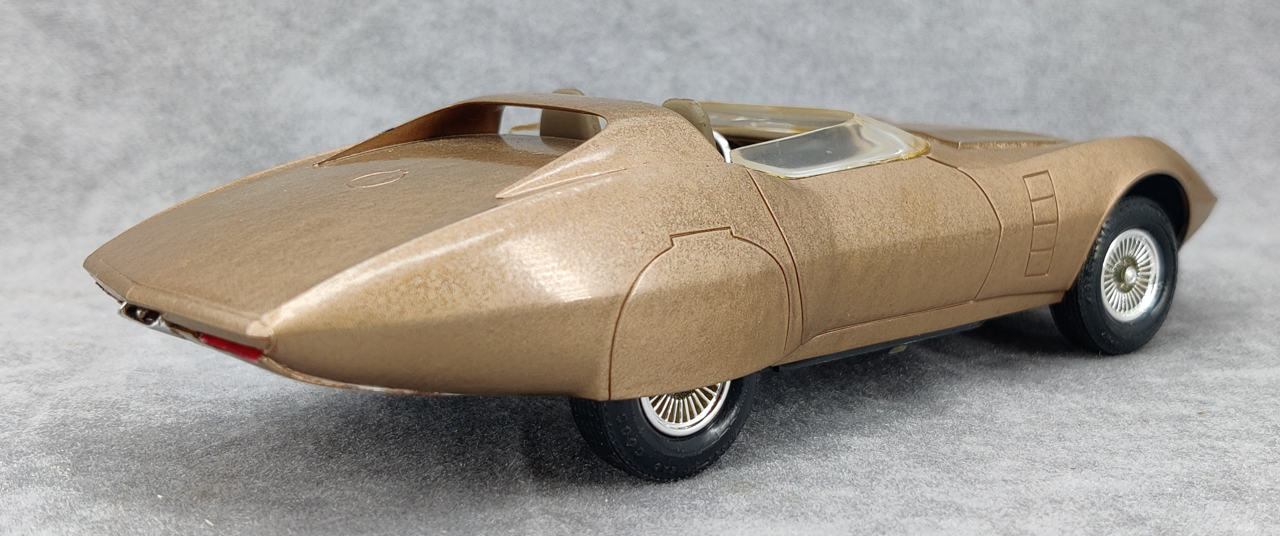 MPC 1969 Chevy Corvette “Astrovette” Built Kit - Spotlight Hobbies