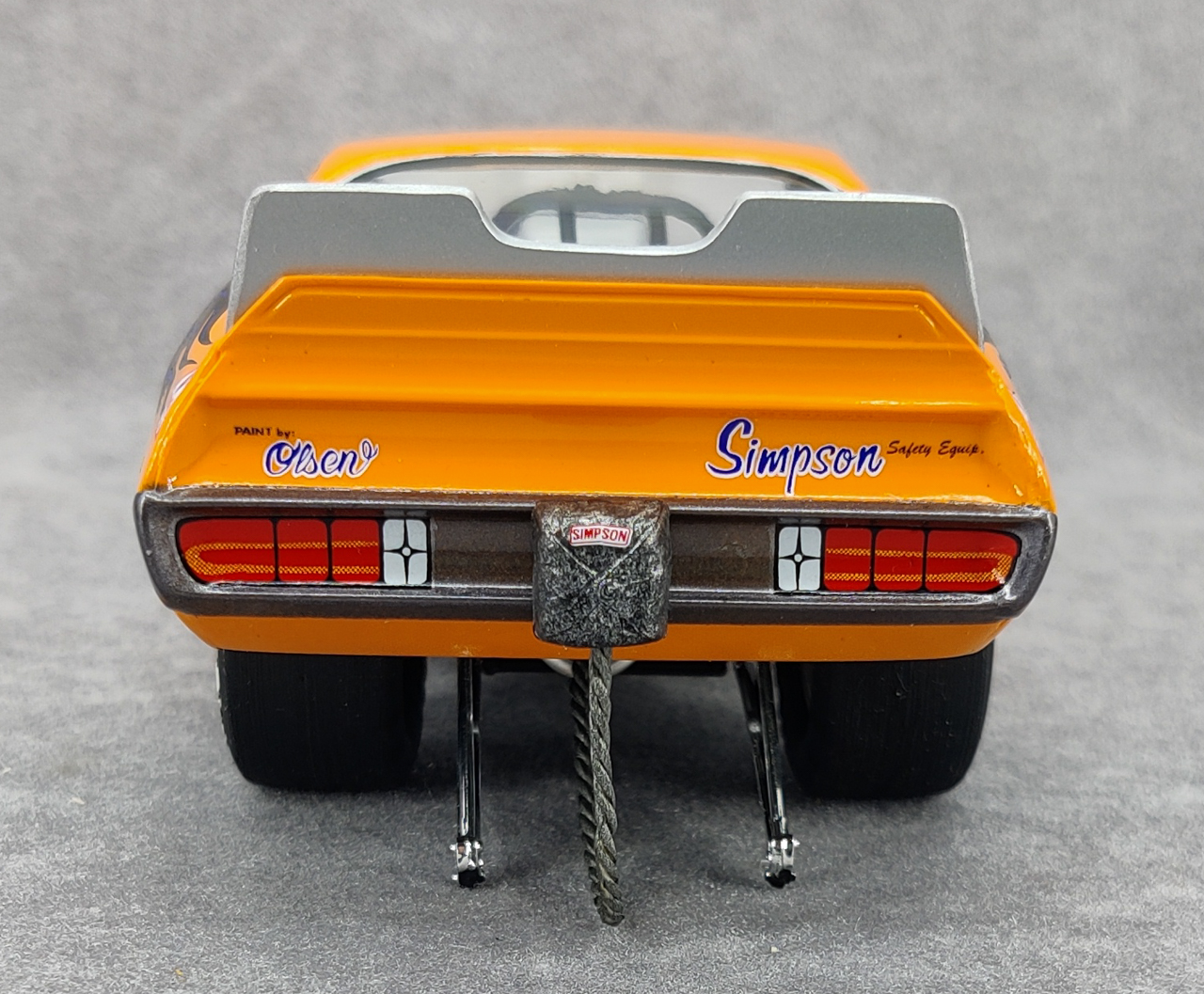 Revell “Wild Willy Borsch” Dodge Charger Funny Car Built Kit ...