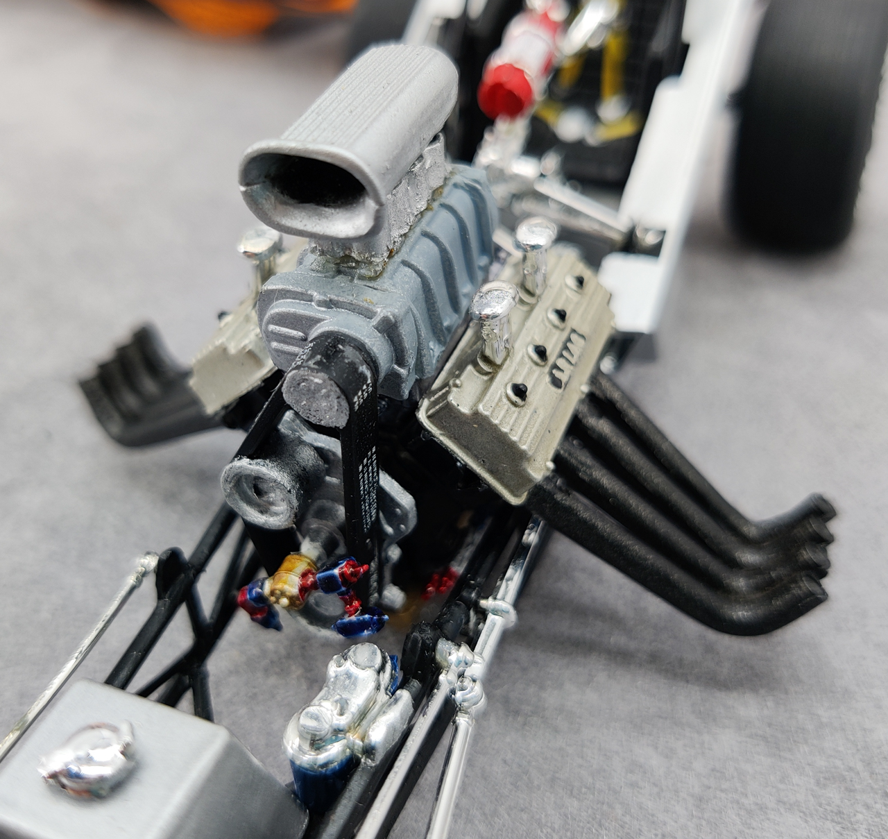 Revell “Wild Willy Borsch” Dodge Charger Funny Car Built Kit ...