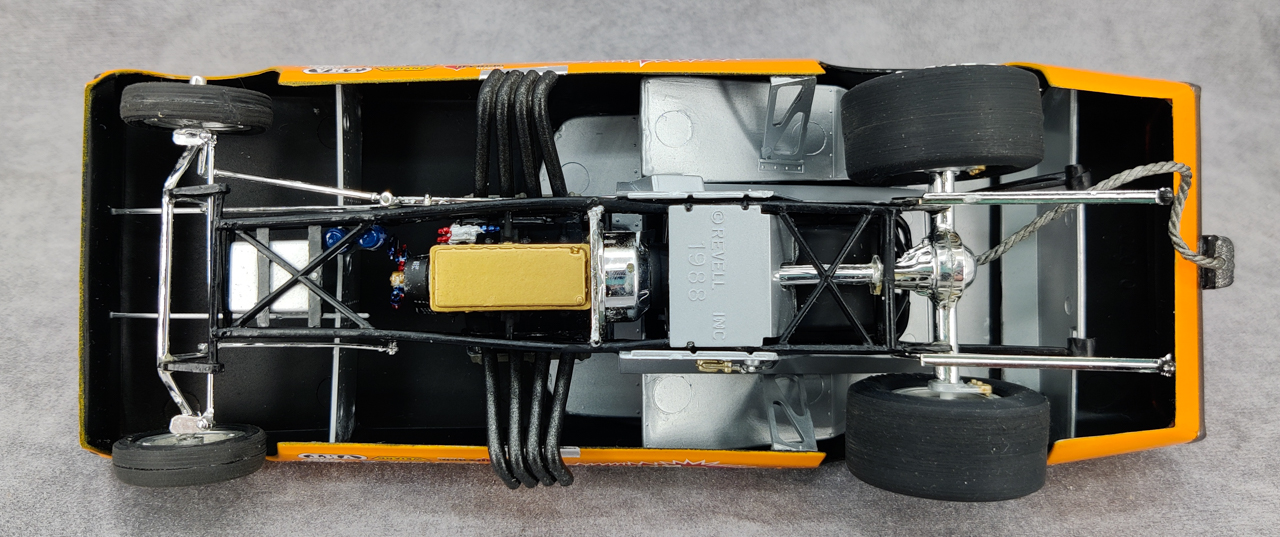 Revell “Wild Willy Borsch” Dodge Charger Funny Car Built Kit ...