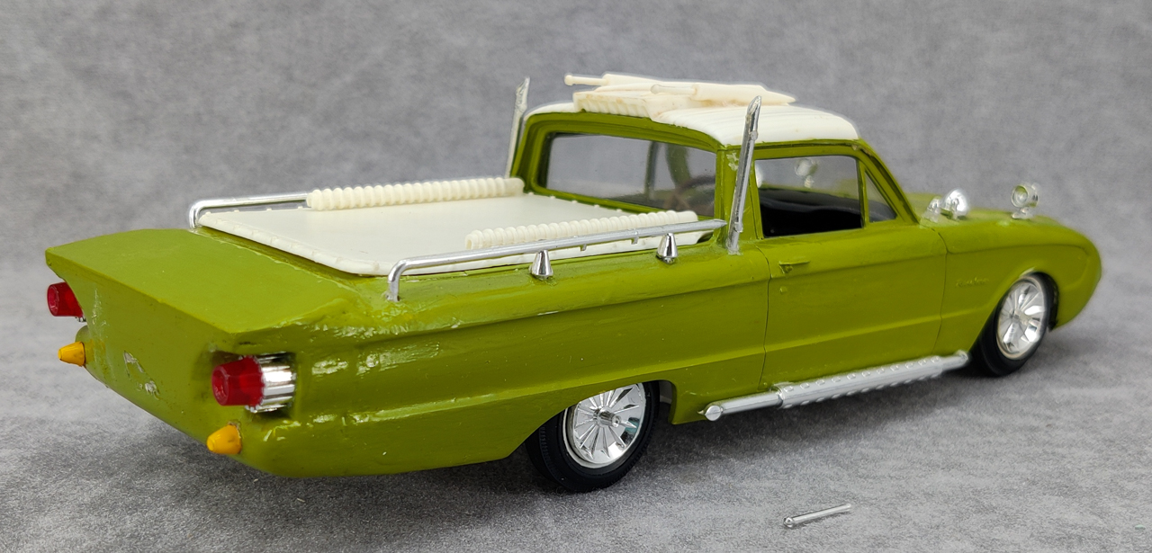 AMT 1961 Ford Falcon Ranchero Custom Built Kit with Box - Spotlight Hobbies