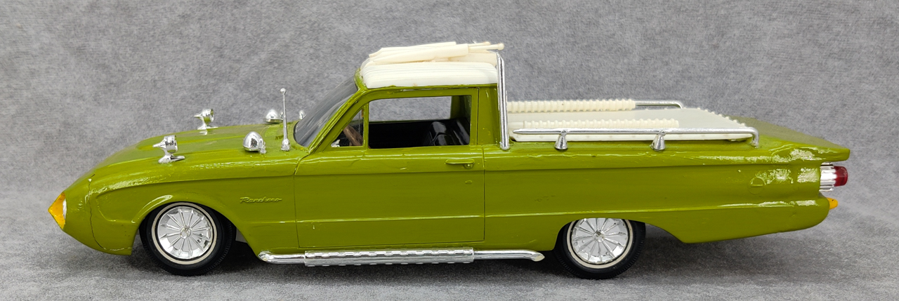 AMT 1961 Ford Falcon Ranchero Custom Built Kit with Box - Spotlight Hobbies