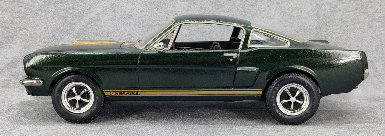 Monogram 1966 Ford Mustang GT 350H Built Kit - Spotlight Hobbies