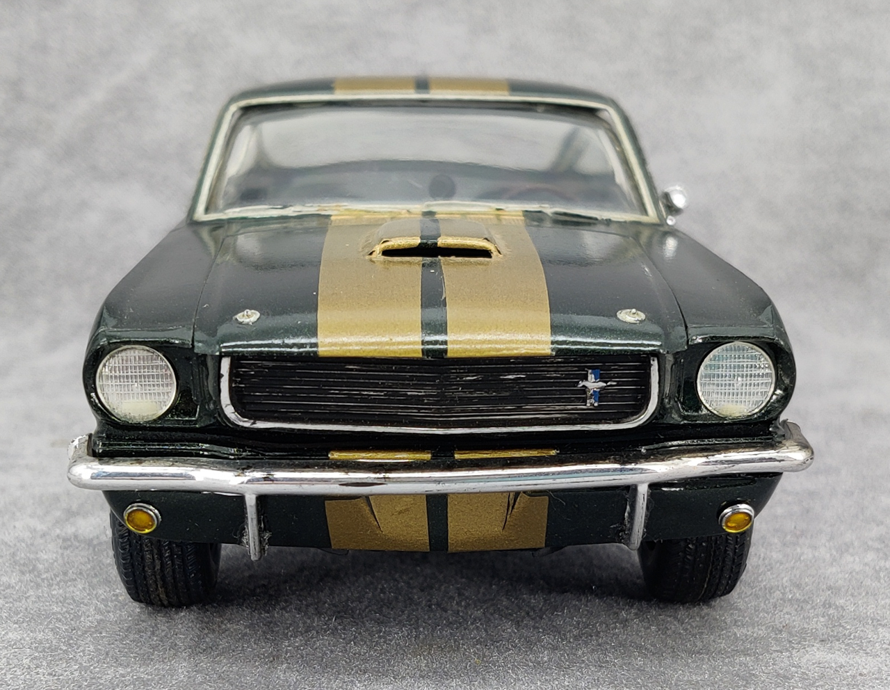Monogram 1966 Ford Mustang GT 350H Built Kit - Spotlight Hobbies
