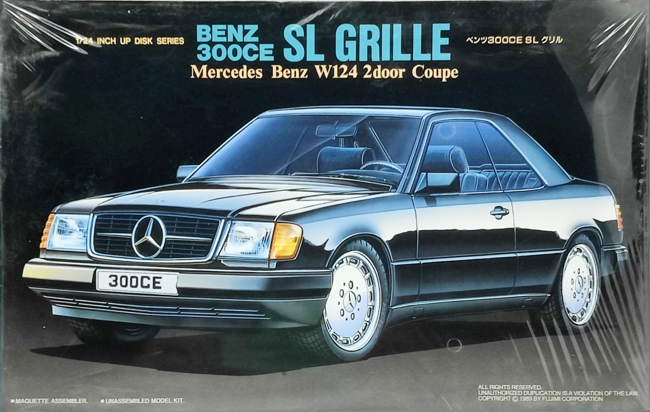 Fujimi Mercedes Benz W124 300CE SL Grille 2-Door Coupe - Spotlight Hobbies