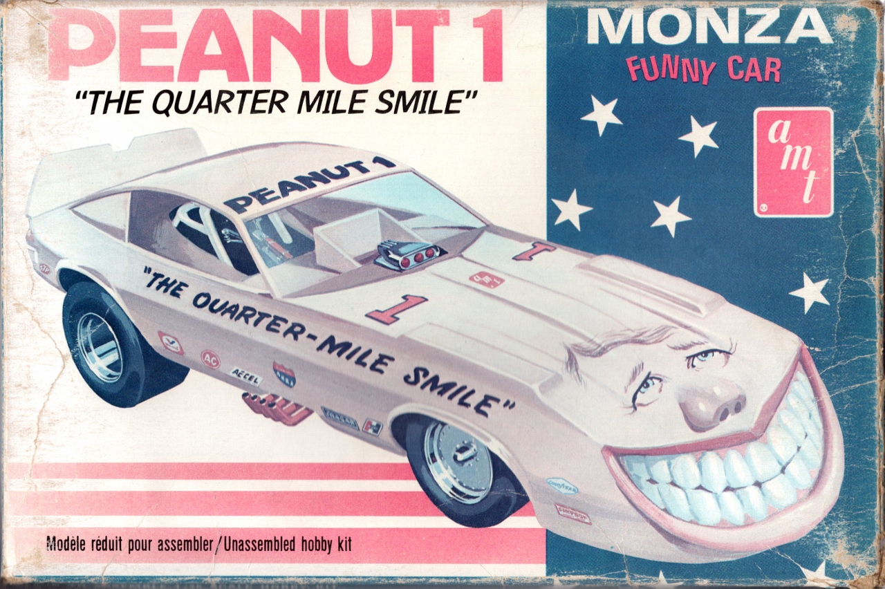 AMT "Peanut 1" Chevy Monza Funny Car - Spotlight Hobbies