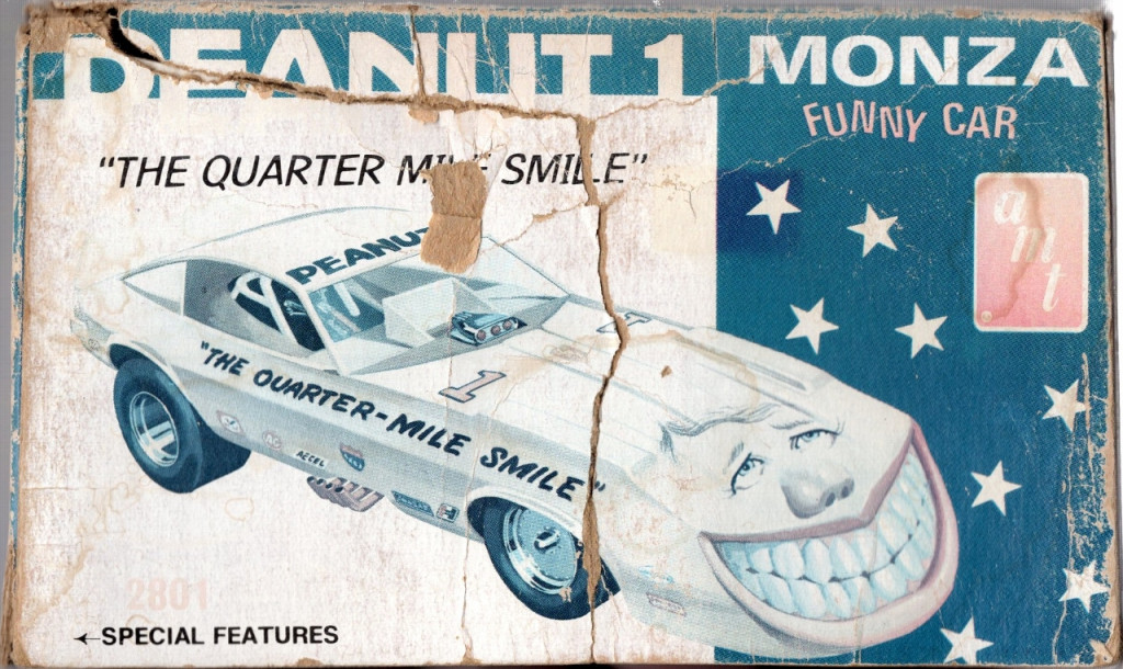AMT "Peanut 1" Chevy Monza Funny Car - Spotlight Hobbies