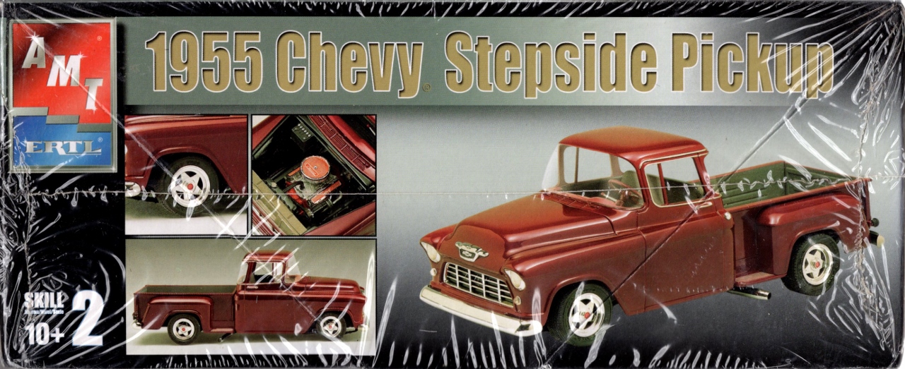 AMT 1955 Chevy Stepside Pickup Truck Street Machine - Spotlight Hobbies