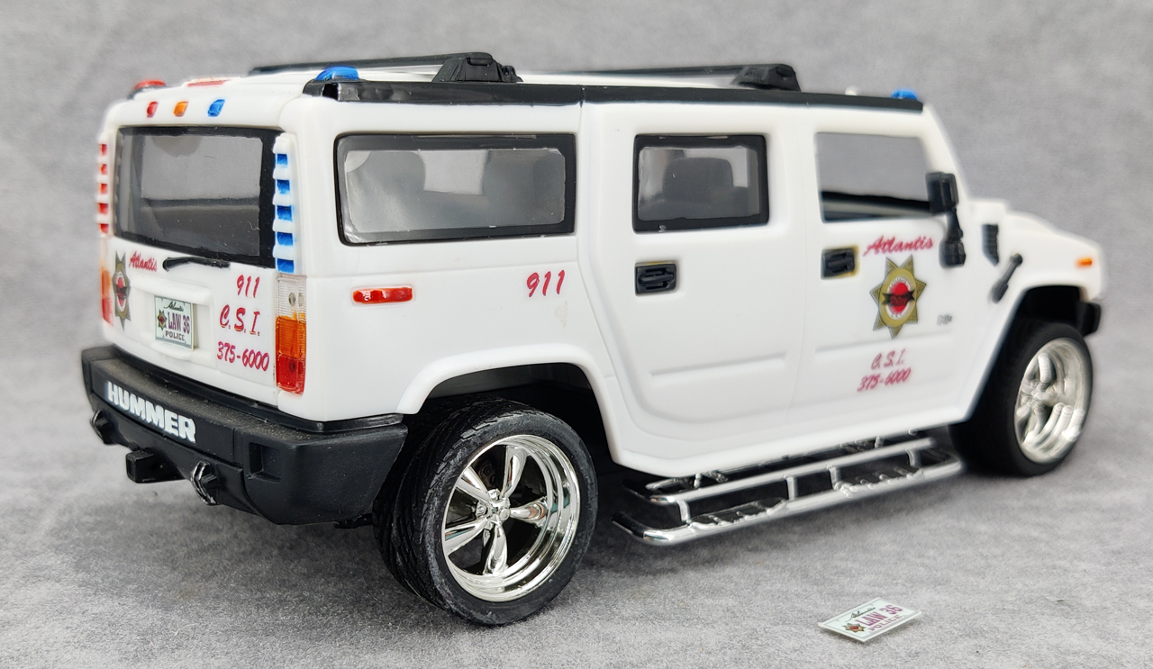 Revell 2004 Hummer H2 Built Kit - Spotlight Hobbies