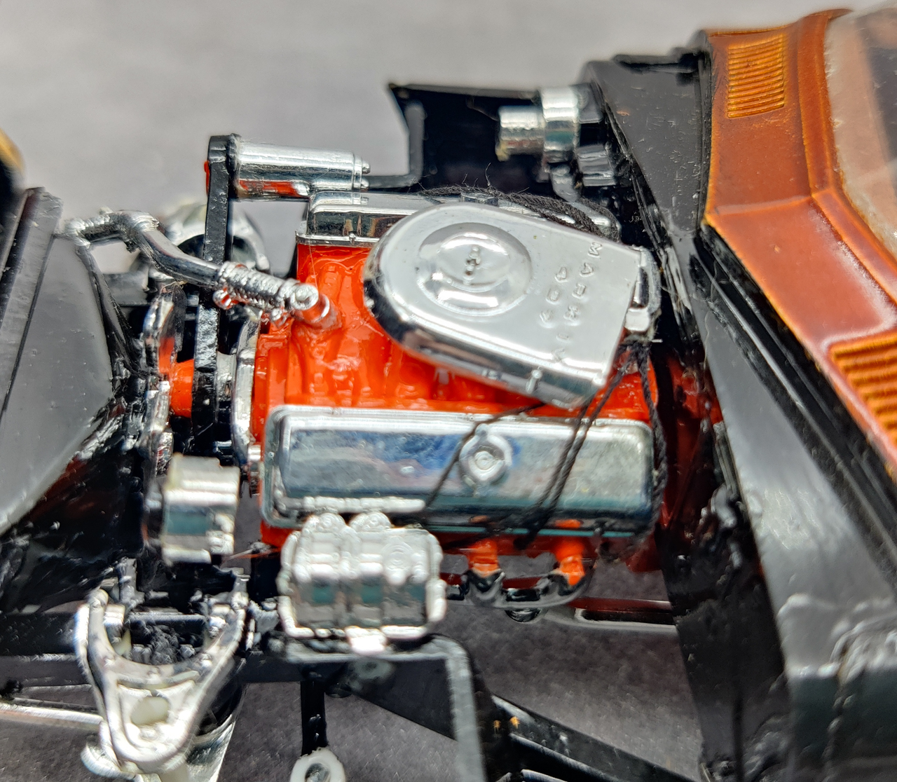 MPC Mako Shark Chevy Corvette Custom Built Kit - Spotlight Hobbies