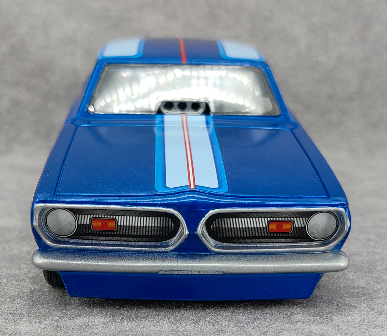 Polar Lights “Candies & Hughes” Plymouth Barracuda Funny Car Built Kit ...