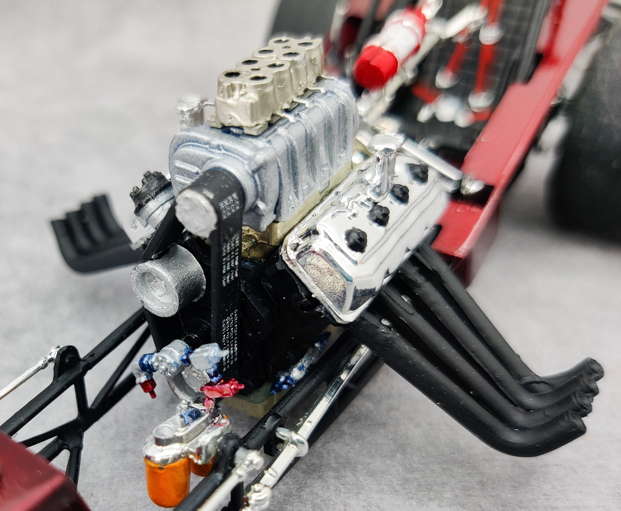 Revell “Kelly Chadwick” Chevy Vega Funny Car Built Kit - Spotlight Hobbies