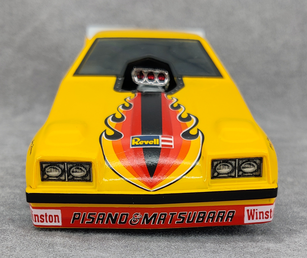 Revell “Pisano & Matsubara” Chevy Monza Funny Car Built Kit - Spotlight ...