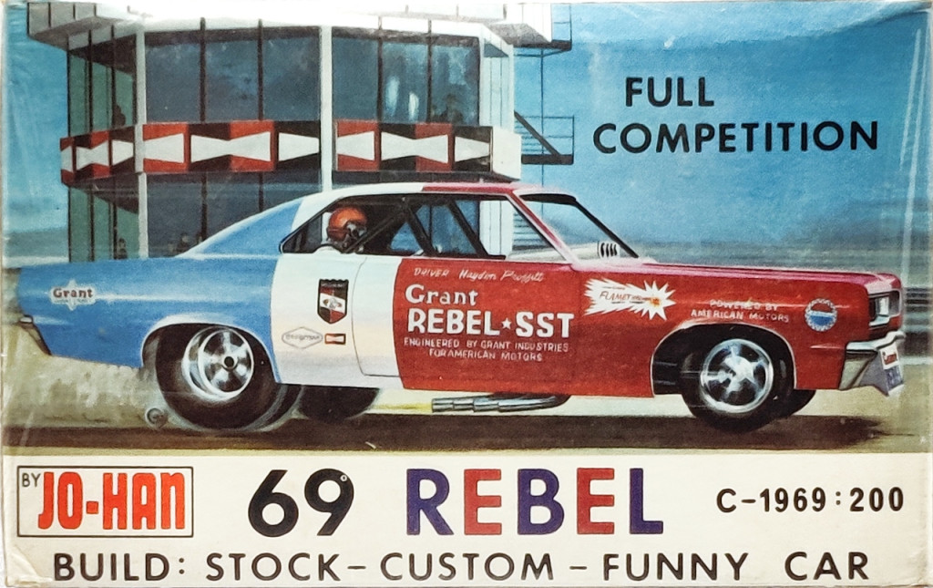 Jo-Han 1969 AMC Rebel - Stock, Custom or Funny Car - Spotlight Hobbies