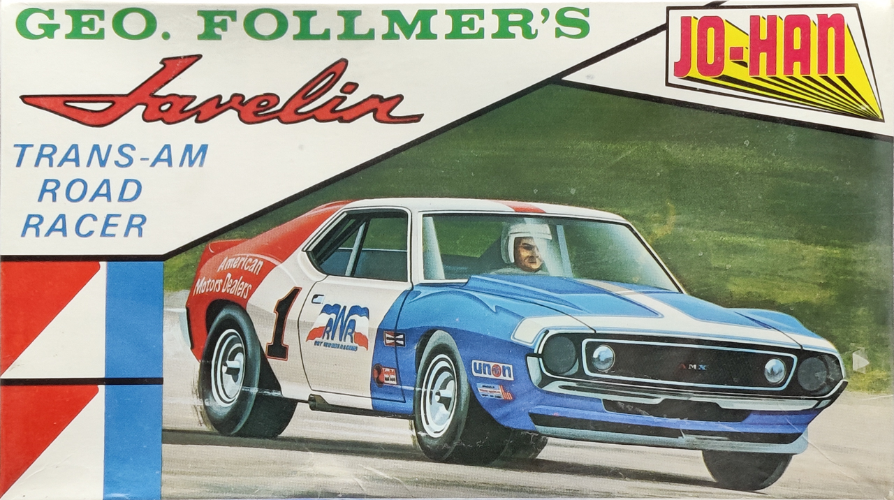 Jo-Han George Follmer 1970's AMC Javelin AMX Trans Am Racer - Spotlight ...