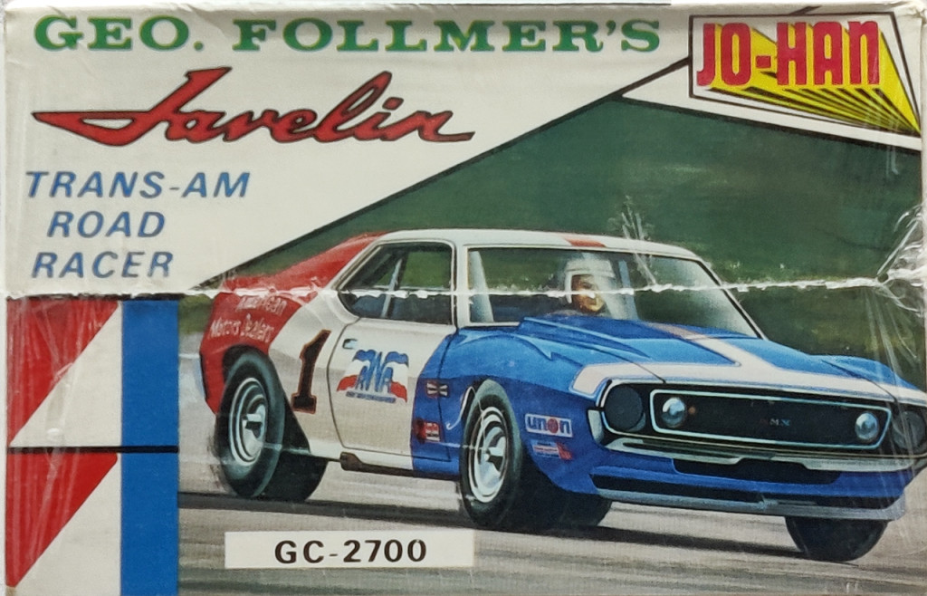 Jo-Han George Follmer 1970's AMC Javelin AMX Trans Am Racer - Spotlight ...