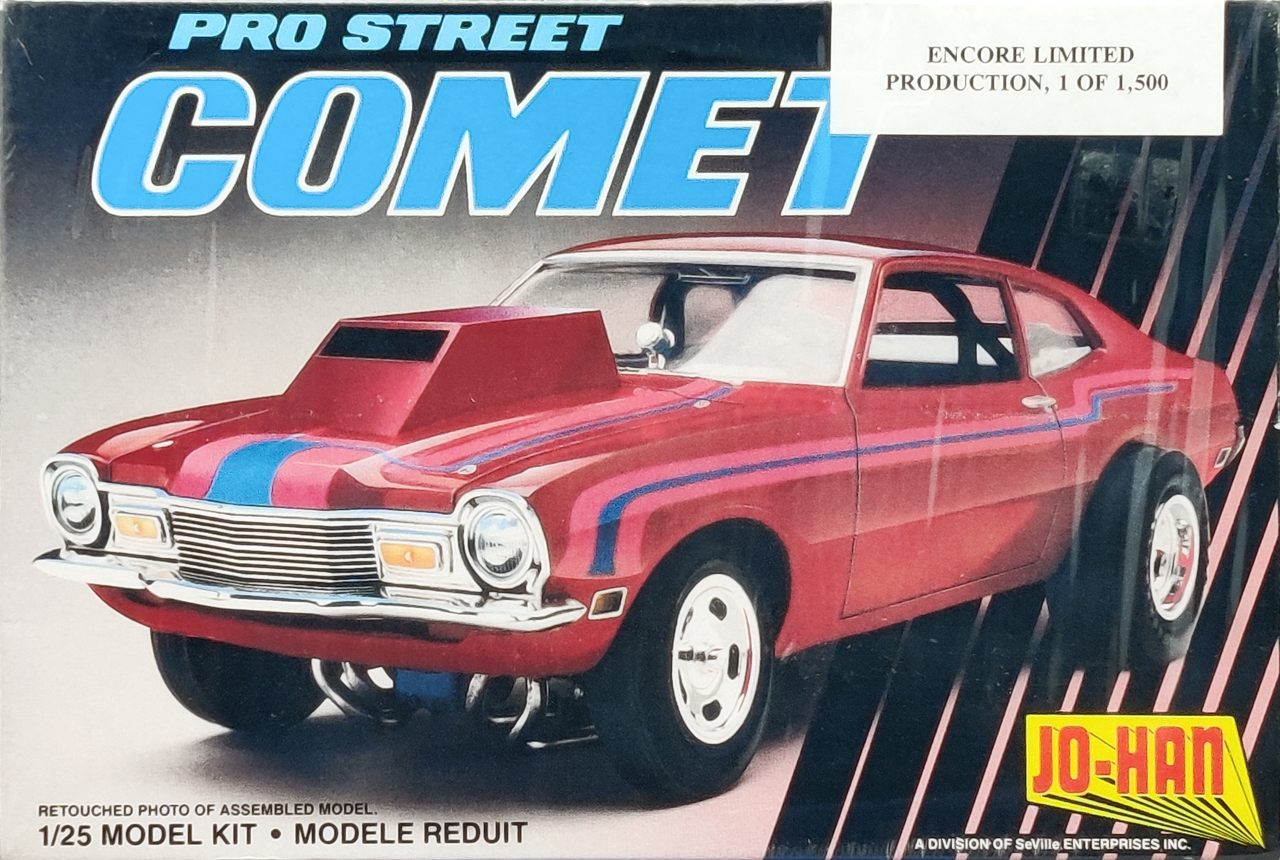 Jo-Han 1971 Mercury Comet Pro Street - Spotlight Hobbies