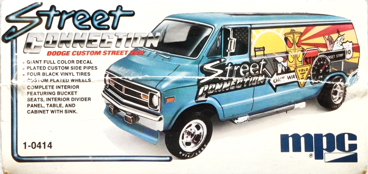 MPC “Street Connection” 1978 Dodge Custom Street Van - Spotlight Hobbies