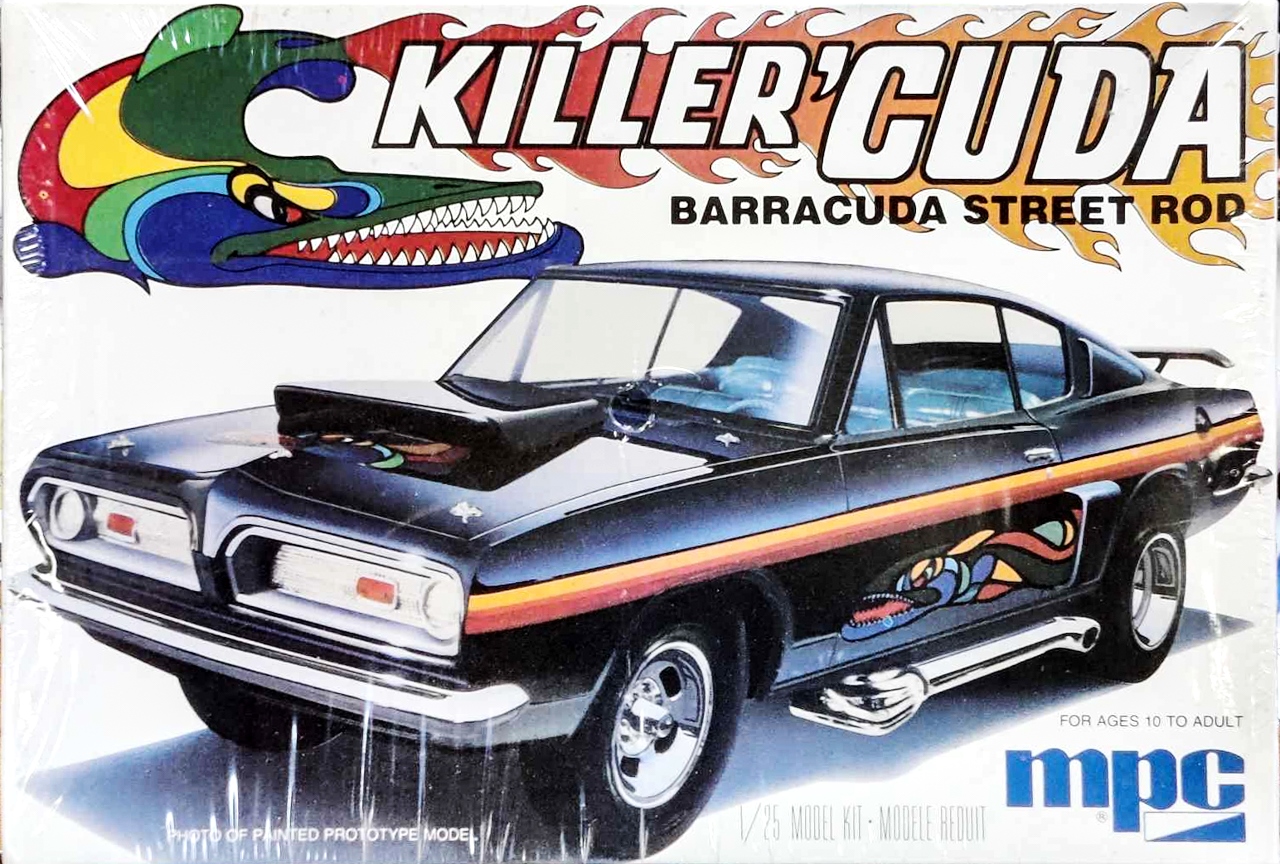 MPC "Killer 'Cuda" Plymouth Barracuda Street Rod - Spotlight Hobbies