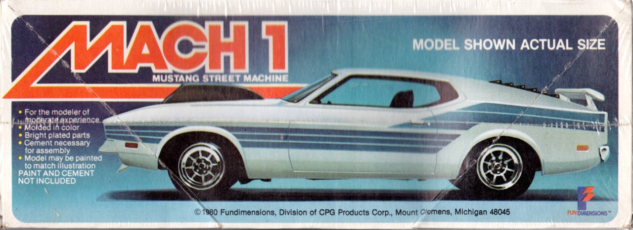 MPC 1973 Ford Mustang Mach 1 Fastback Street Machine - Spotlight Hobbies