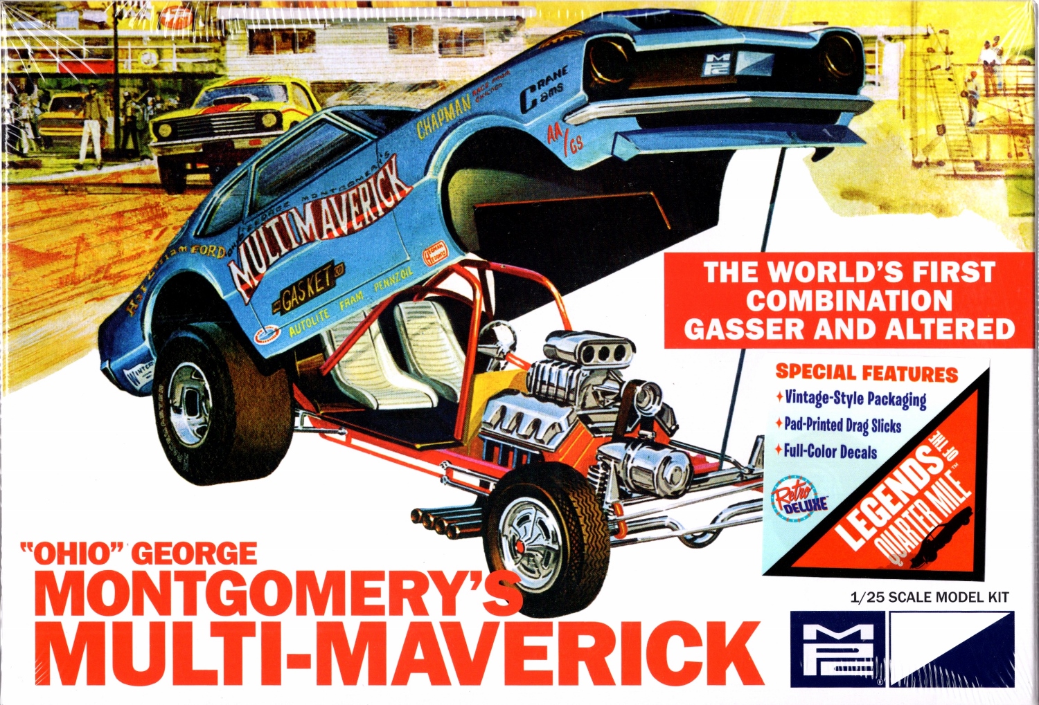MPC "Ohio George" Montgomery 1971 Ford "Multi-Maverick" Gasser/Altered ...