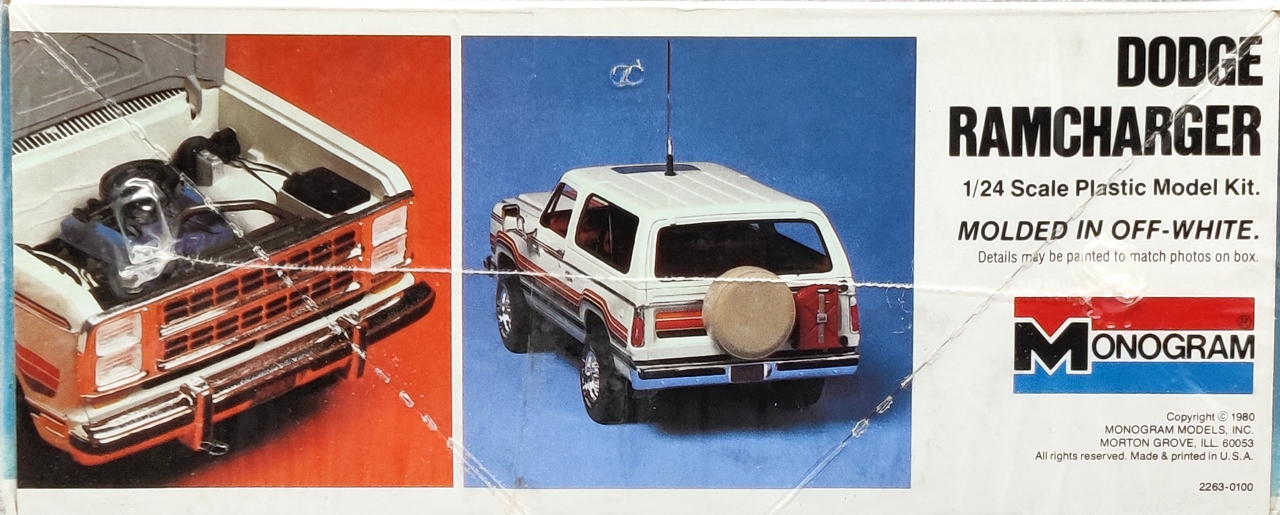 Monogram 1980 Dodge Ramcharger 4x4 - Spotlight Hobbies
