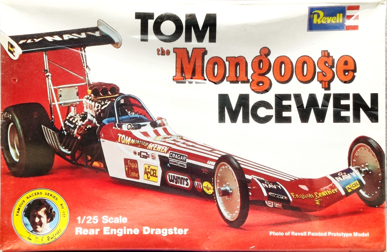 Revell Tom "Mongoose" McEwen Rear Engine Top Fuel Dragster - Spotlight ...