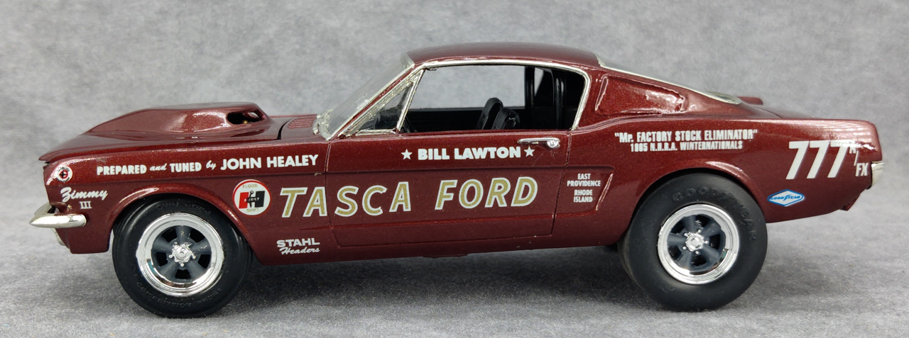 AMT 1965 Ford Mustang Fastback “Tasca Ford” Built Kit - Spotlight Hobbies