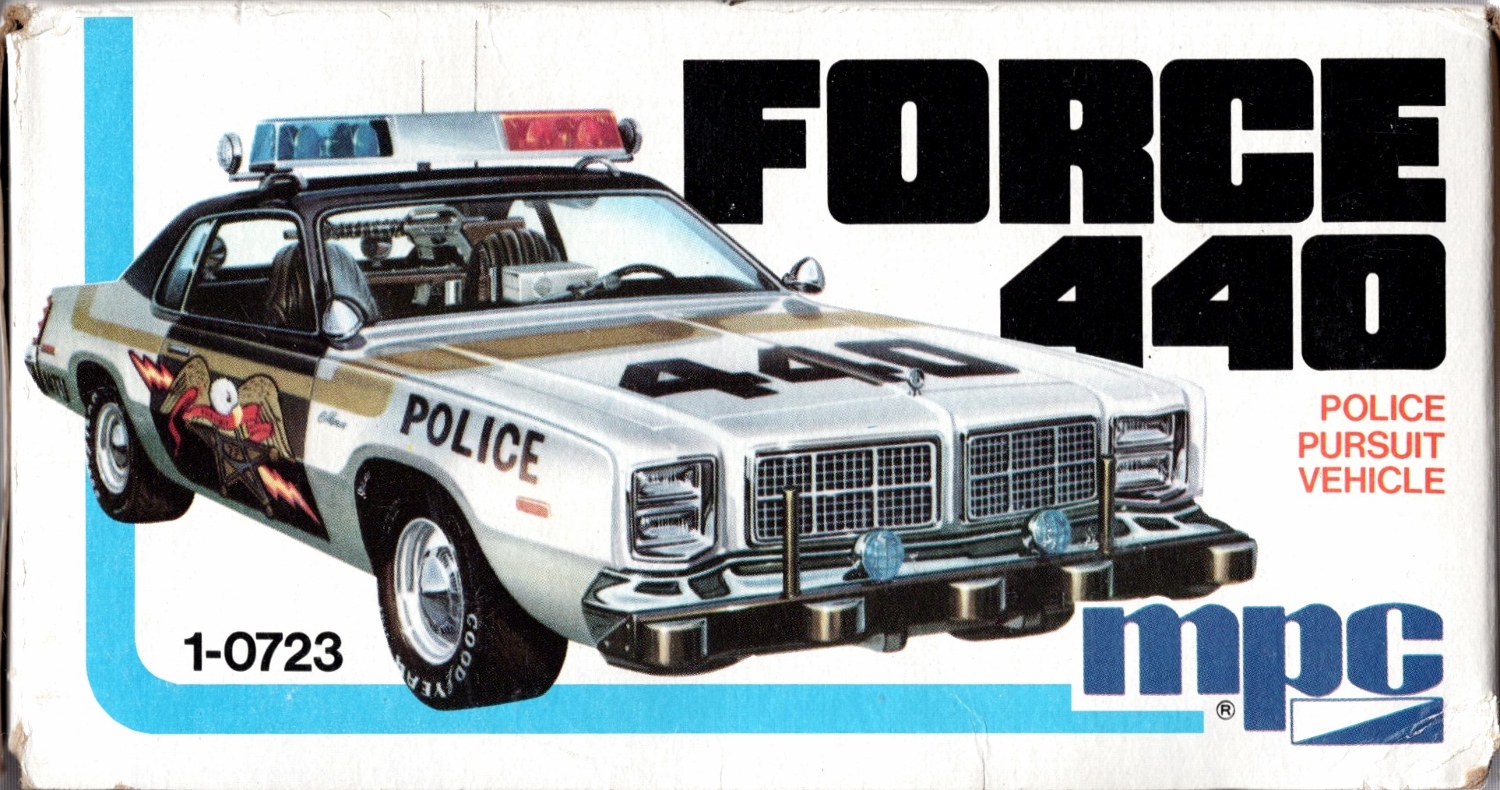MPC 1977 Dodge Monaco 2 Door Hardtop "Force 440" Police Car - Spotlight ...