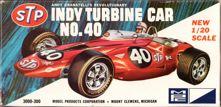 MPC STP Indy Turbine Car No. 40 - 1/20 Scale - Spotlight Hobbies