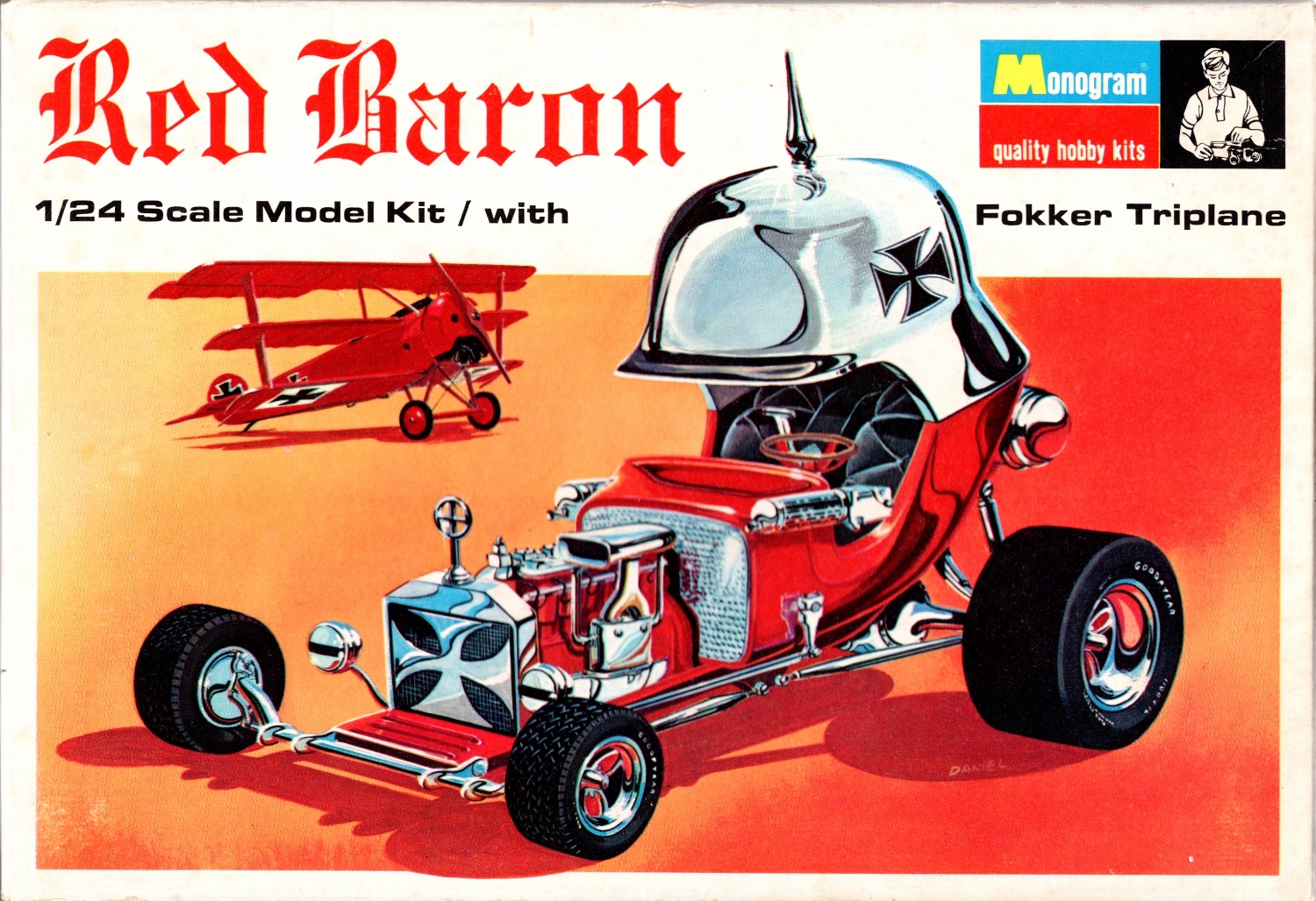 Monogram "Red Baron" Show Rod - 1968 Issue - Spotlight Hobbies