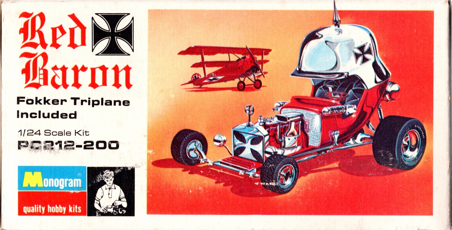 Monogram "Red Baron" Show Rod - 1968 Issue - Spotlight Hobbies