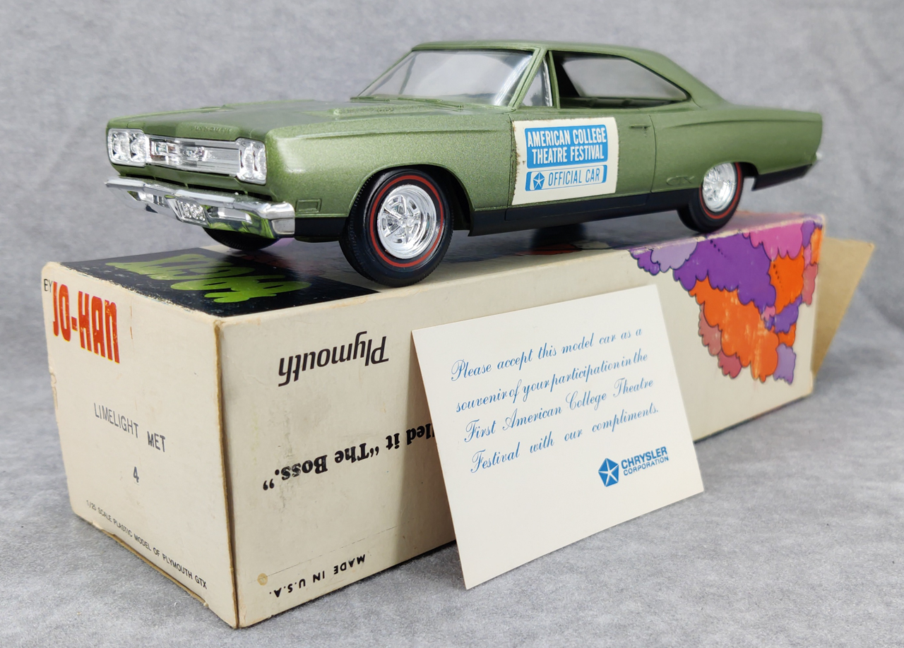 JoHan 1969 Plymouth GTX Hardtop Promo - Spotlight Hobbies