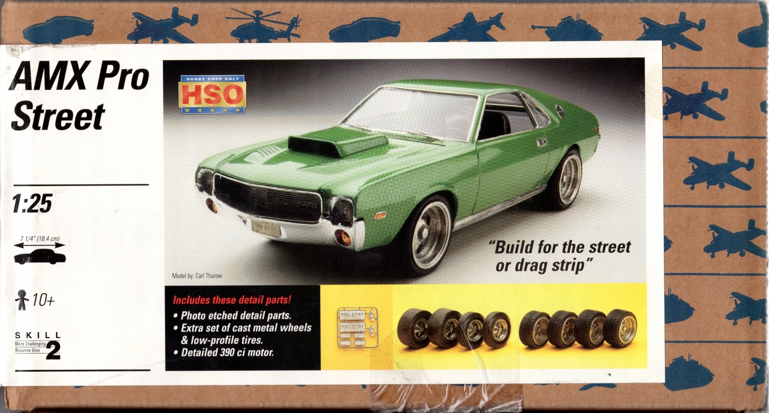 Testors HSO (Jo-Han) 1969 AMC AMX Street Machine - Spotlight Hobbies