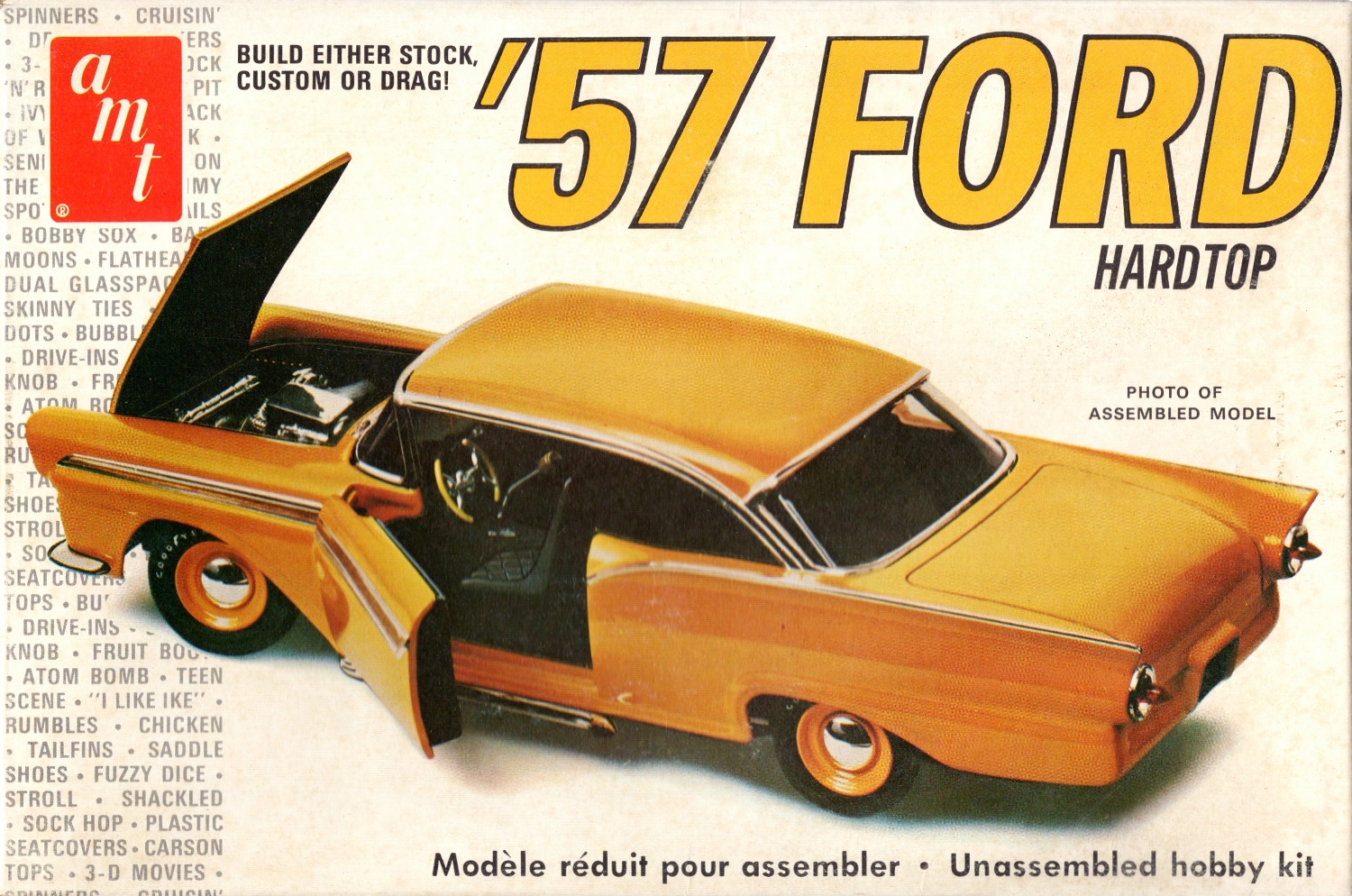 AMT “Flashback” 1957 Ford Fairlane 500 Hardtop - Stock, Custom or Drag ...