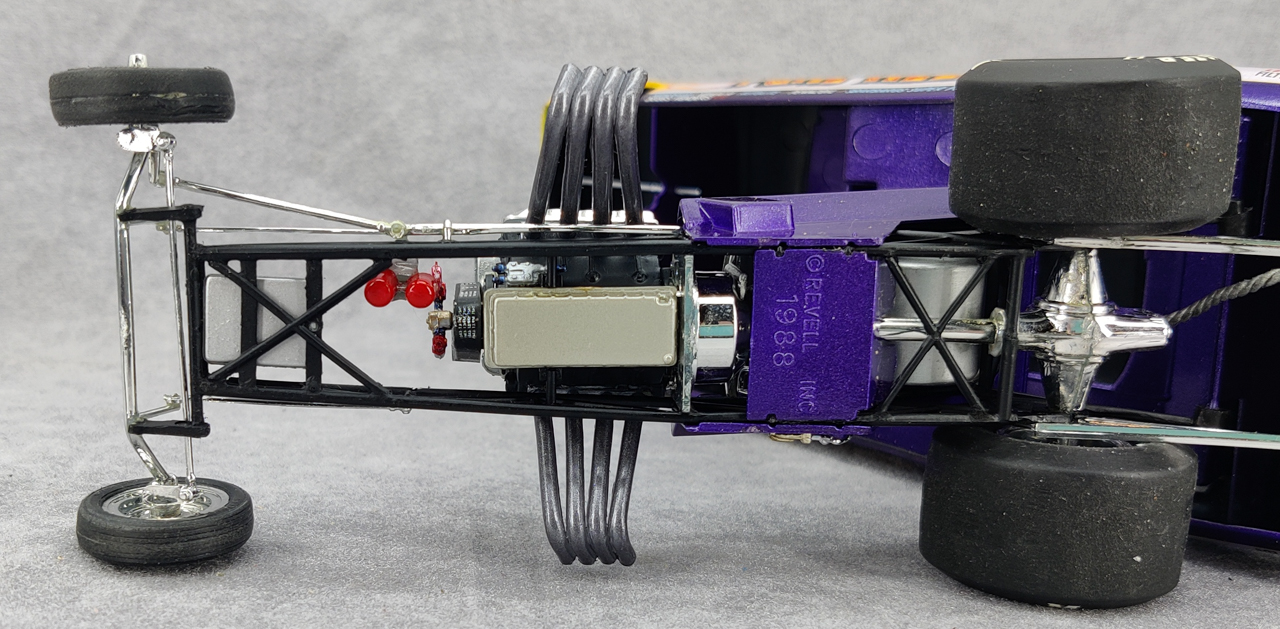 Revell “Pure Hell” Dodge Demon Funny Car Built Kit - Spotlight Hobbies