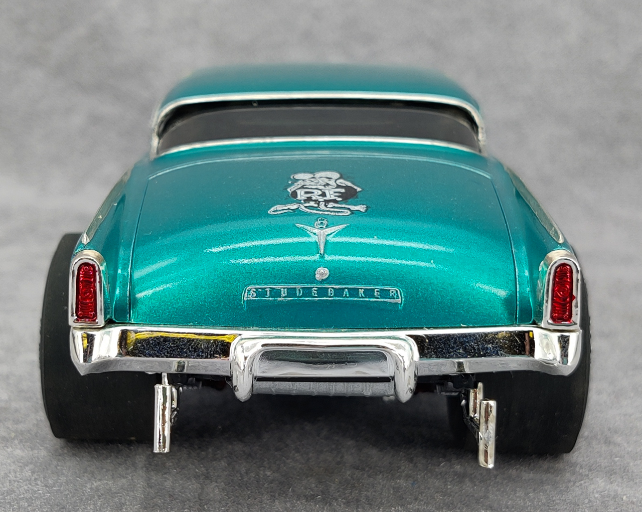 AMT “Double Whammy”1953 Studebaker Starliner Drag Car Built Kit ...