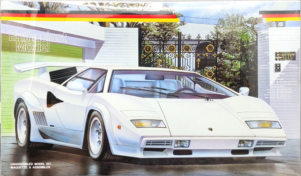 Fujimi “Koenig” Lamborghini Countach Special 5000 Quattrovalvole ...