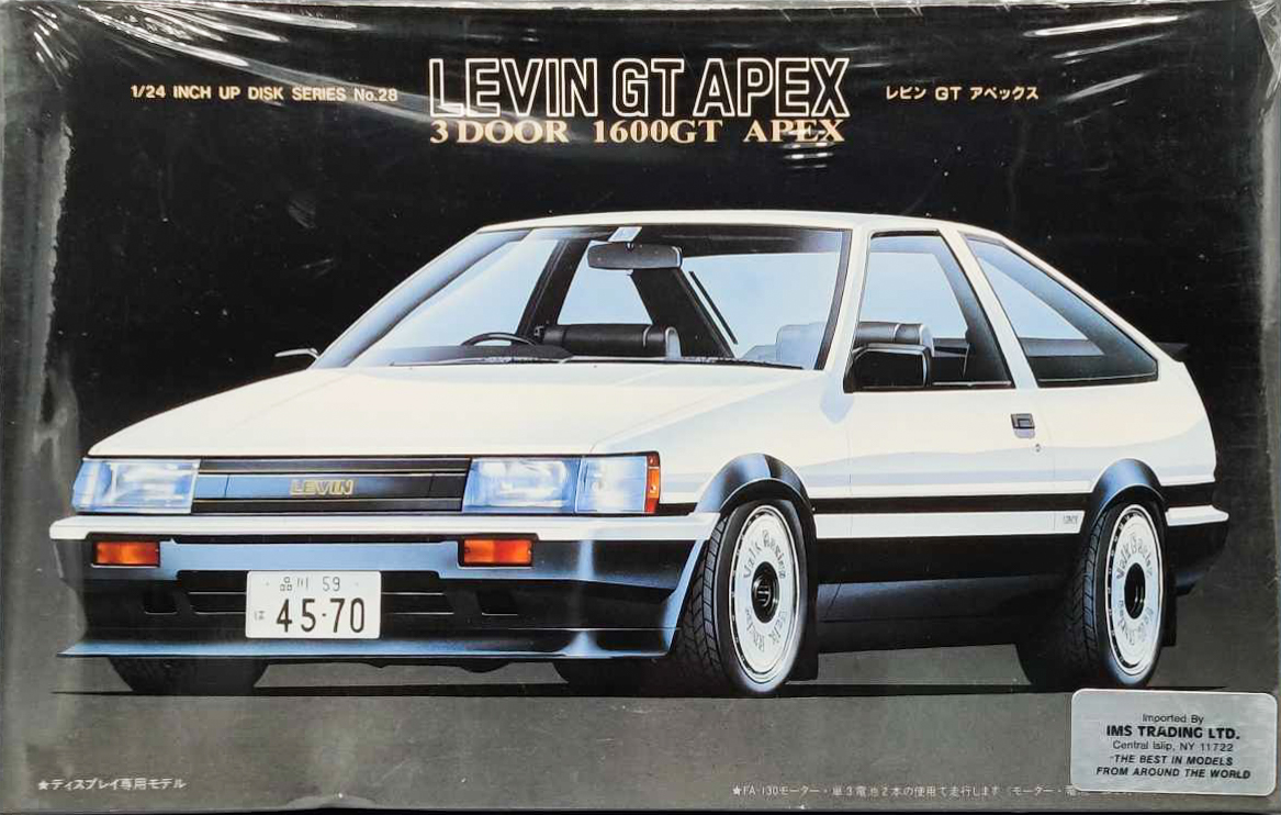 Fujimi Levin GT Apex 1600 GT Hatchback - Spotlight Hobbies