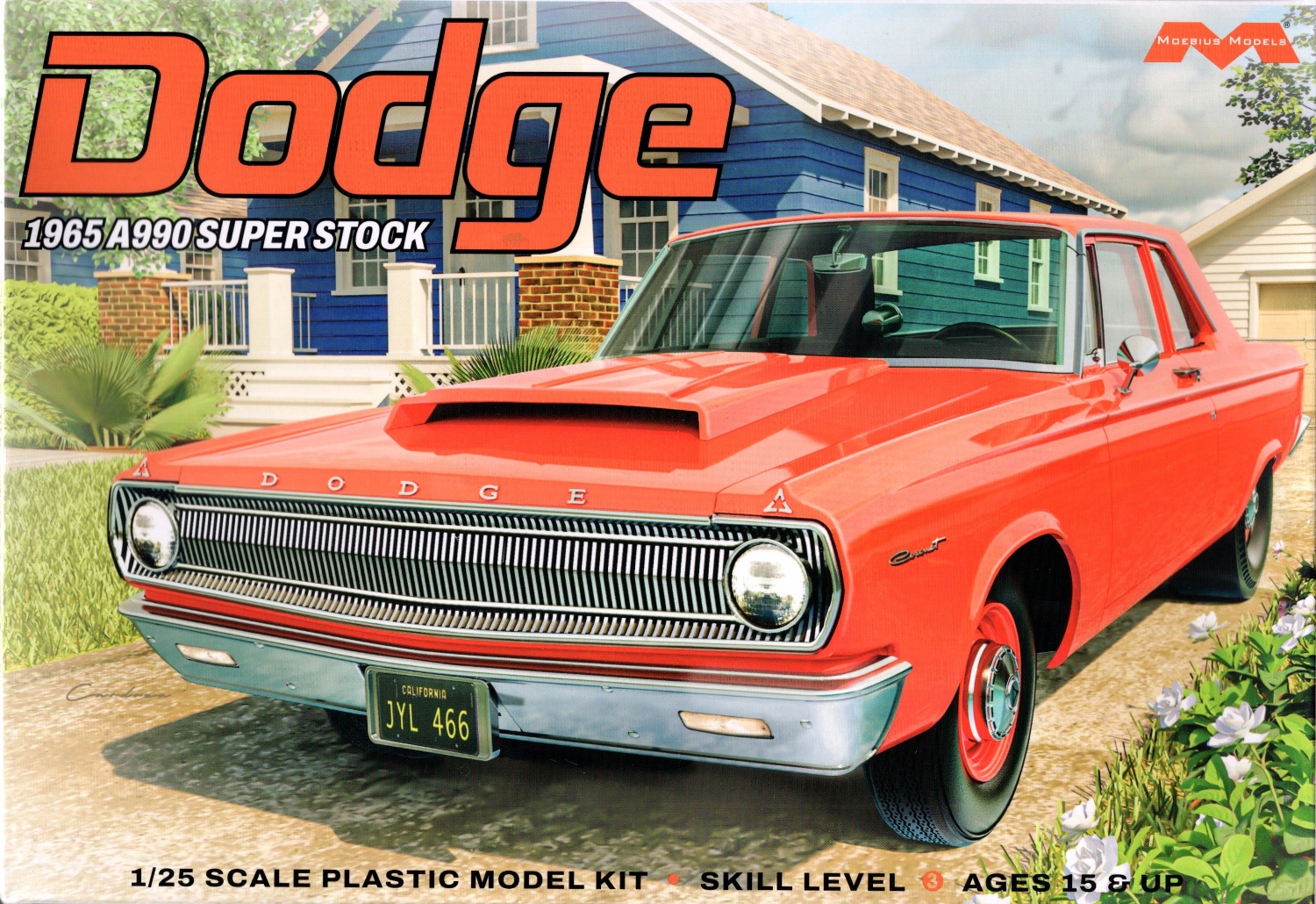 Moebius 1965 Dodge Coronet A990 Super Stock - Spotlight Hobbies