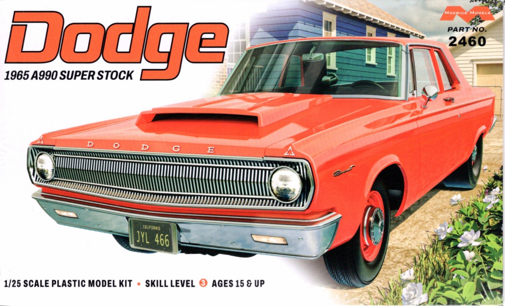 Moebius 1965 Dodge Coronet A990 Super Stock - Spotlight Hobbies