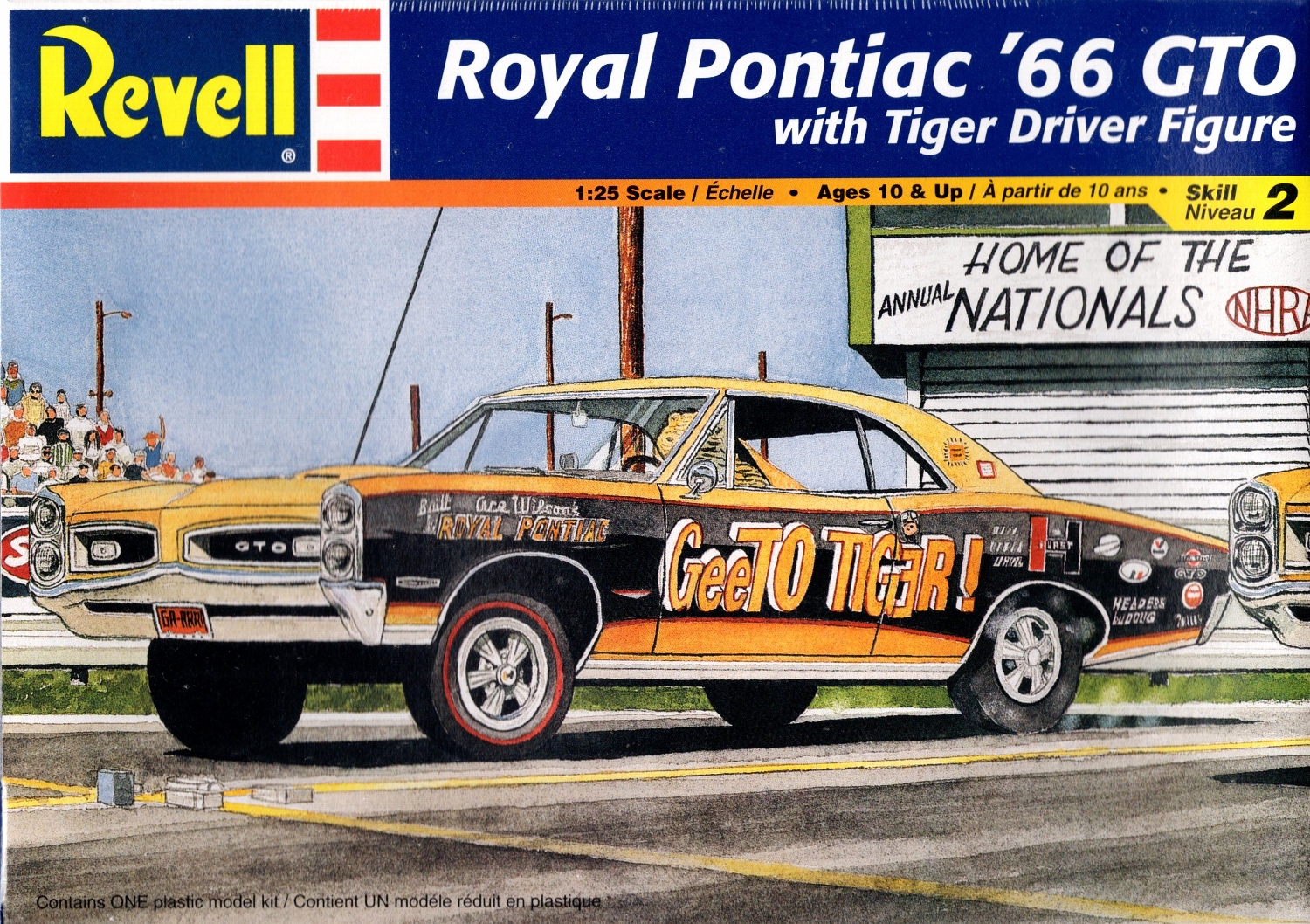 Revell Royal Pontiac "GeeTO Tiger" Super Stock 1966 Pontiac GTO Hardtop ...