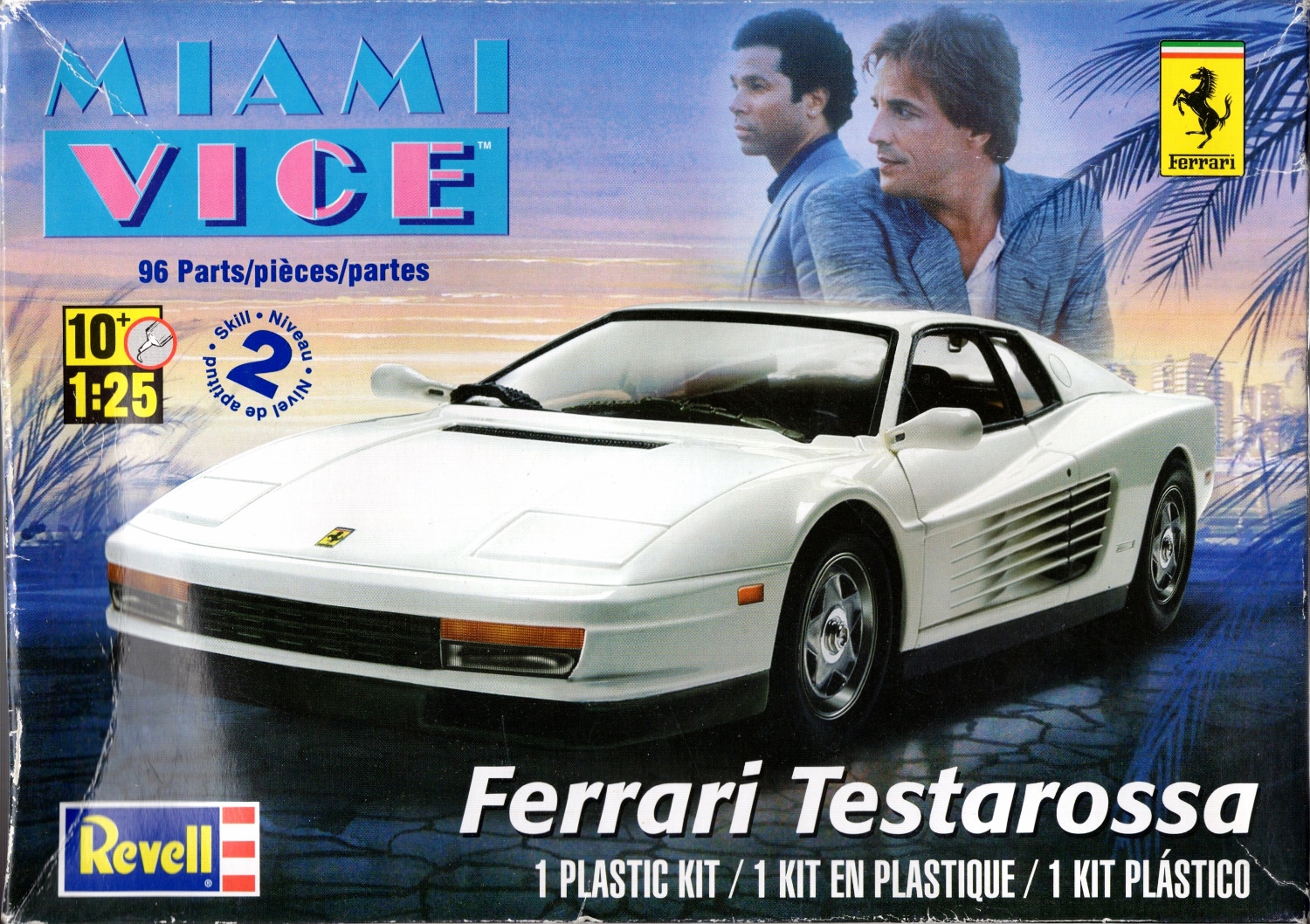 Monogram "Miami Vice" Ferrari Testarossa - Spotlight Hobbies