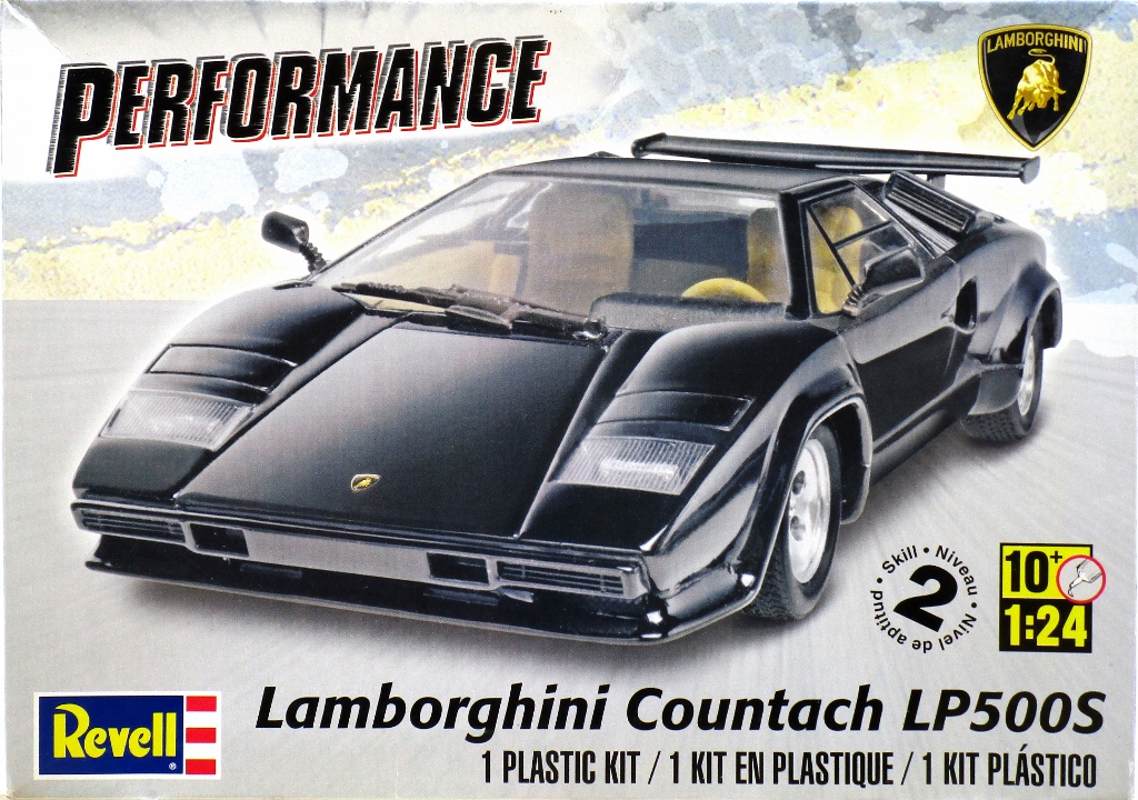 Revell (Monogram) Lamborghini Countach LP500S - Spotlight Hobbies