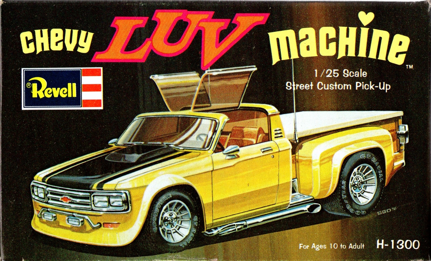 Revell 1975-1977 Chevy LUV Machine Custom Pickup Truck - Spotlight Hobbies