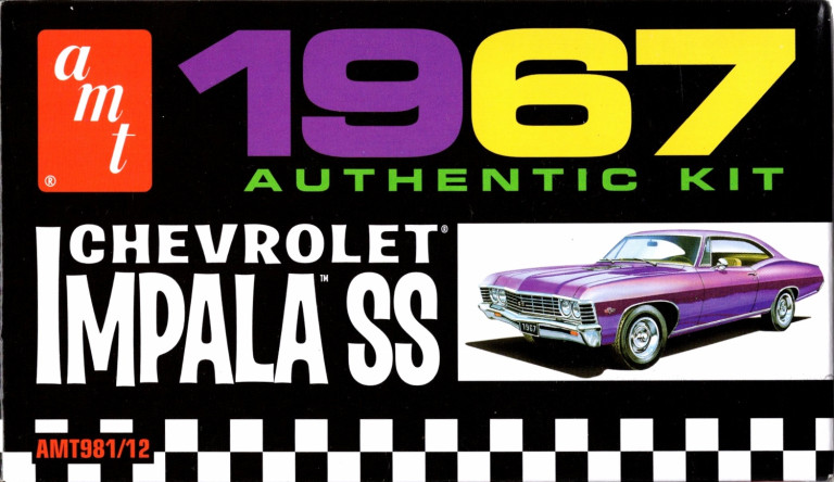 AMT 1967 Chevy Impala SS 427 Hardtop - Chrome Edition - Spotlight Hobbies
