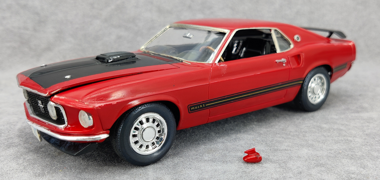 Revell 1969 Ford Mustang Mach 1 Built Kit - Spotlight Hobbies