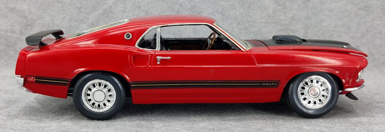 Revell 1969 Ford Mustang Mach 1 Built Kit - Spotlight Hobbies