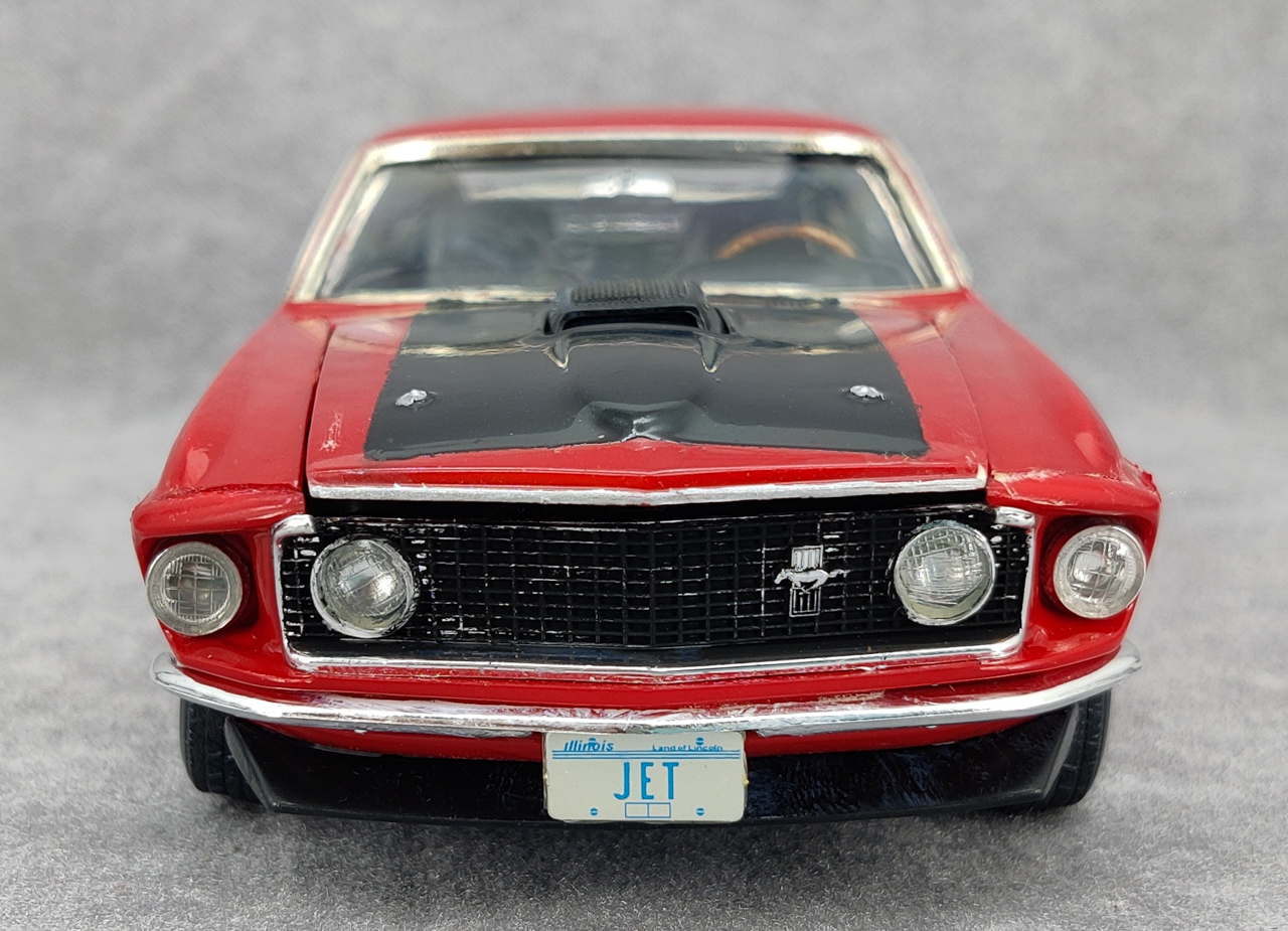 Revell 1969 Ford Mustang Mach 1 Built Kit - Spotlight Hobbies